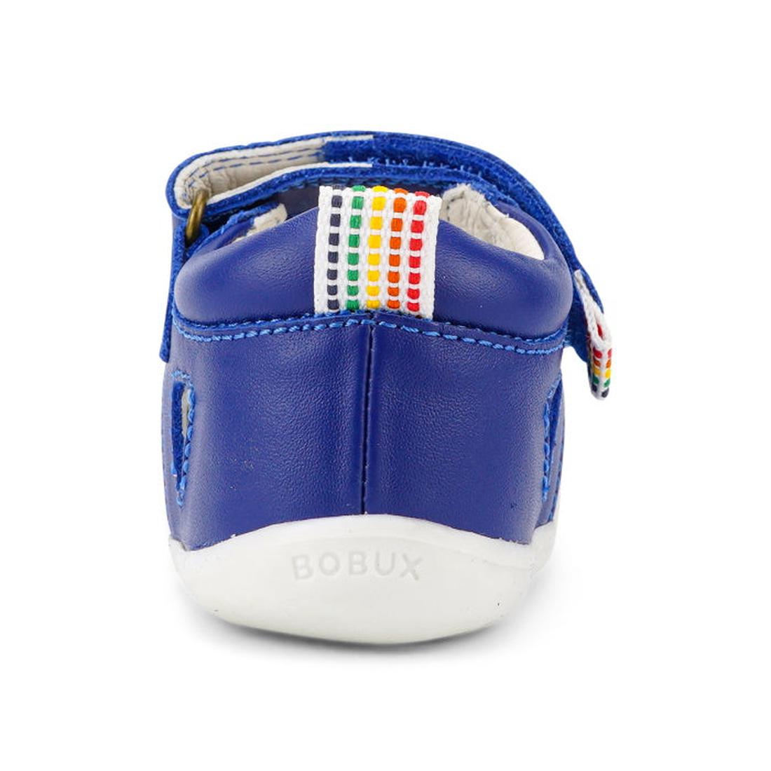 Bobux Step Up First Walking Sandal Rise - Blueberry – Kids Shoes NZ