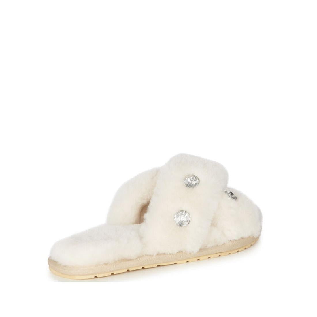 EMU Women's Mayberry GEMS Natural Luxurious Sheepskin Scuff Slipper ...