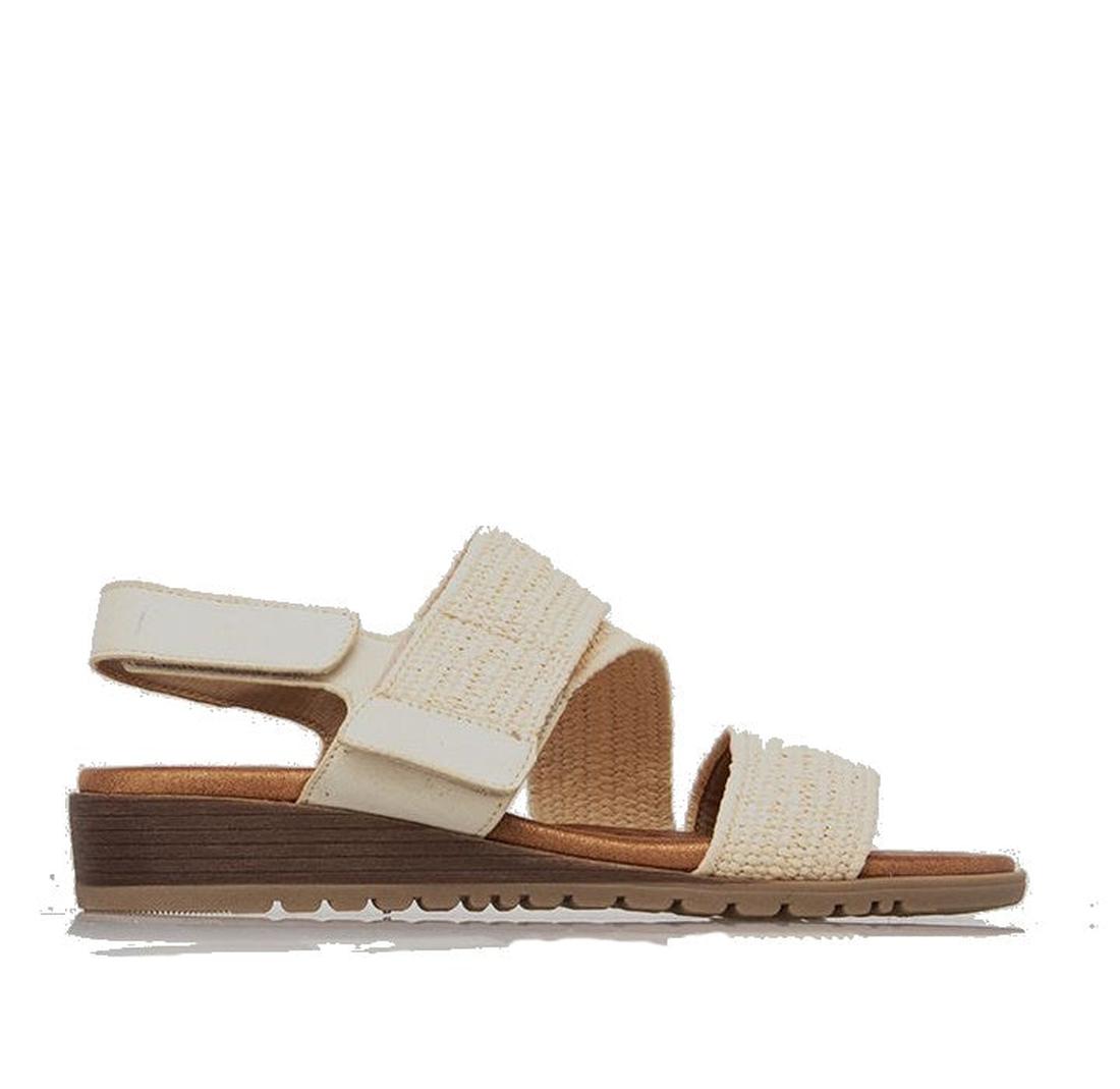 Laguna Quay Resort Miss Women's Sandal Woven Sand Raffia NOT RETURNABL ...