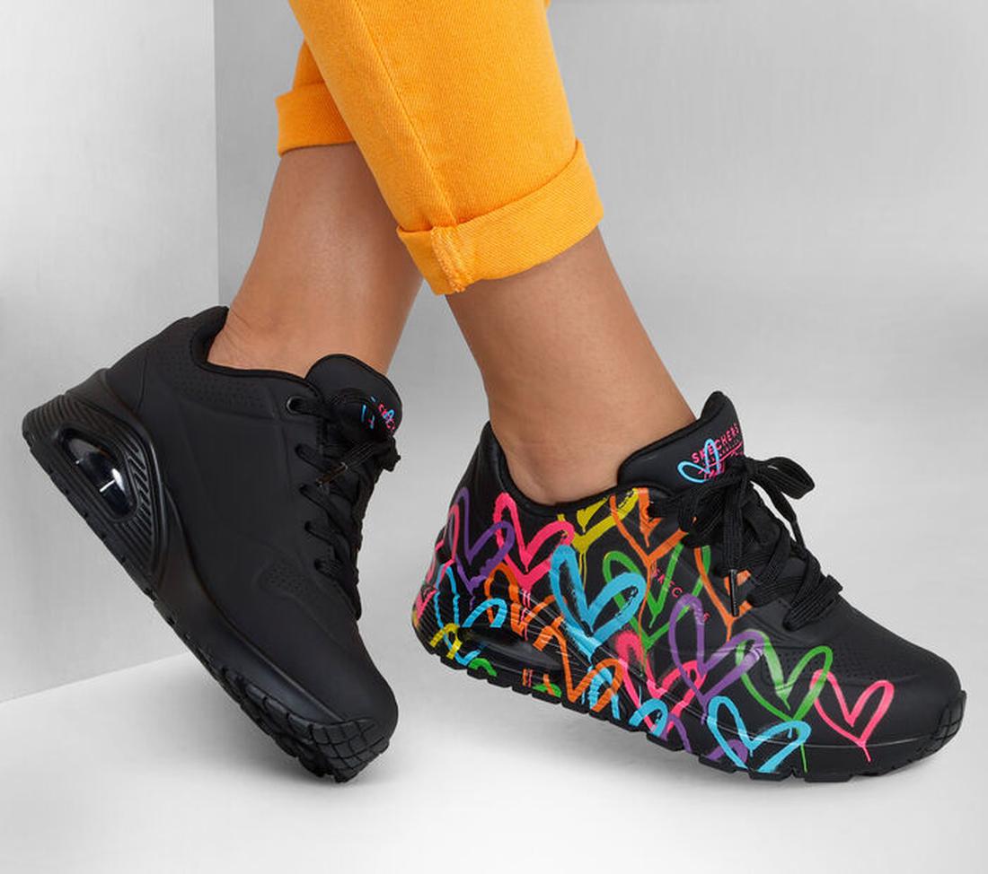 Skechers X JGoldcrown Uno Highlight Love Uno Womens – Kids Shoes NZ